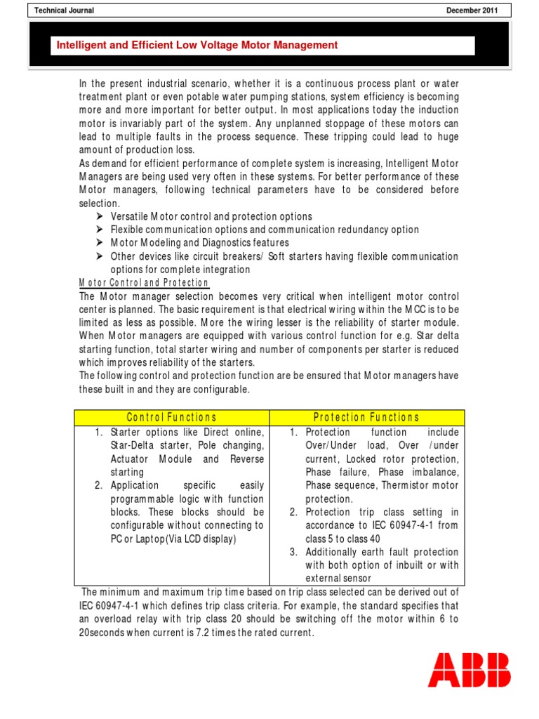 Intelligent Motor Management | PDF | Engines | Reliability Engineering