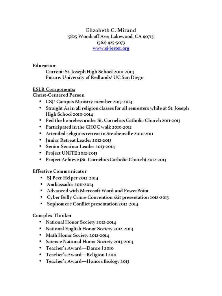 Senior Capstone Resume | PDF
