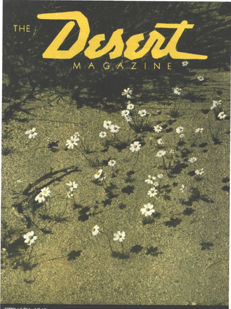 Desert Magazine 1948 February | PDF | Oak | Acorn