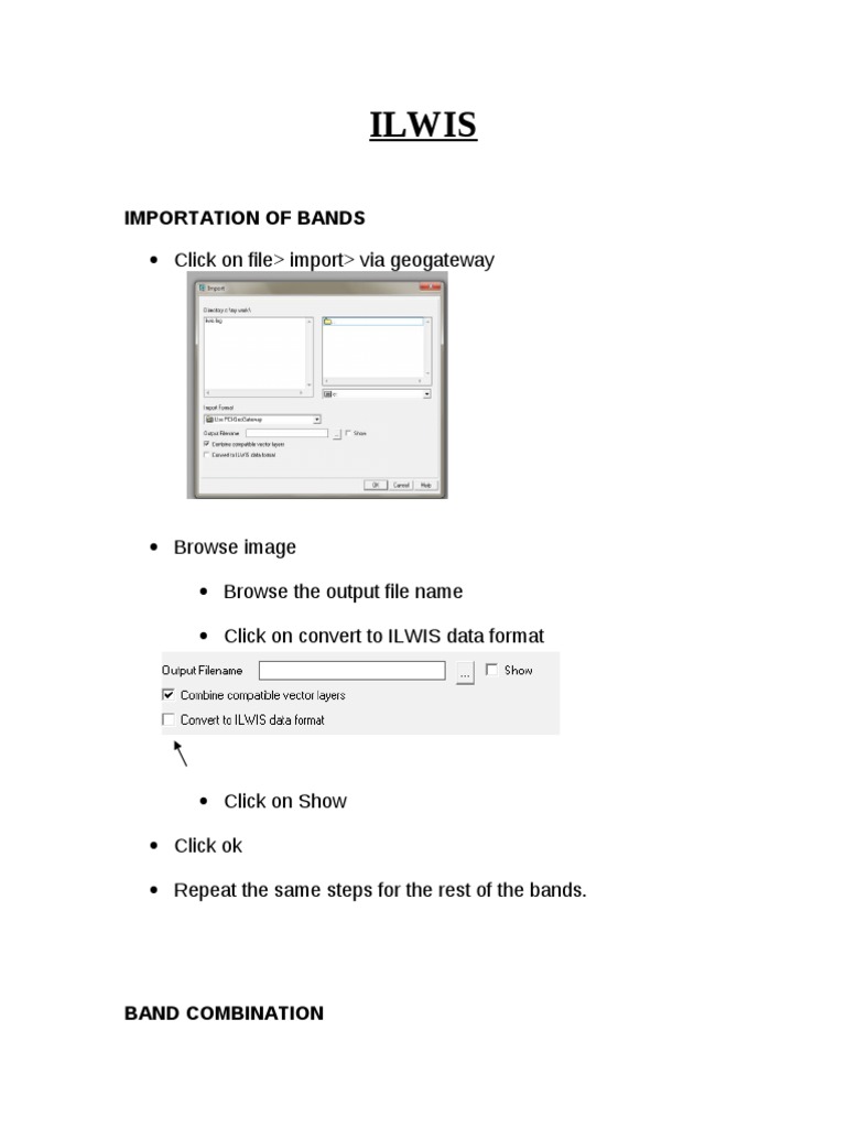 ILWIS Tutorials | PDF | Computer Graphics | Areas Of Computer Science