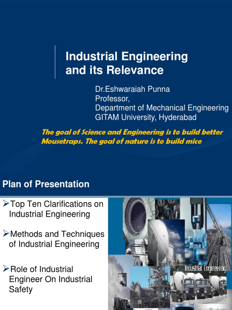 Industrial Engineering: Key Insights and Advances | PDF | Industrial ...