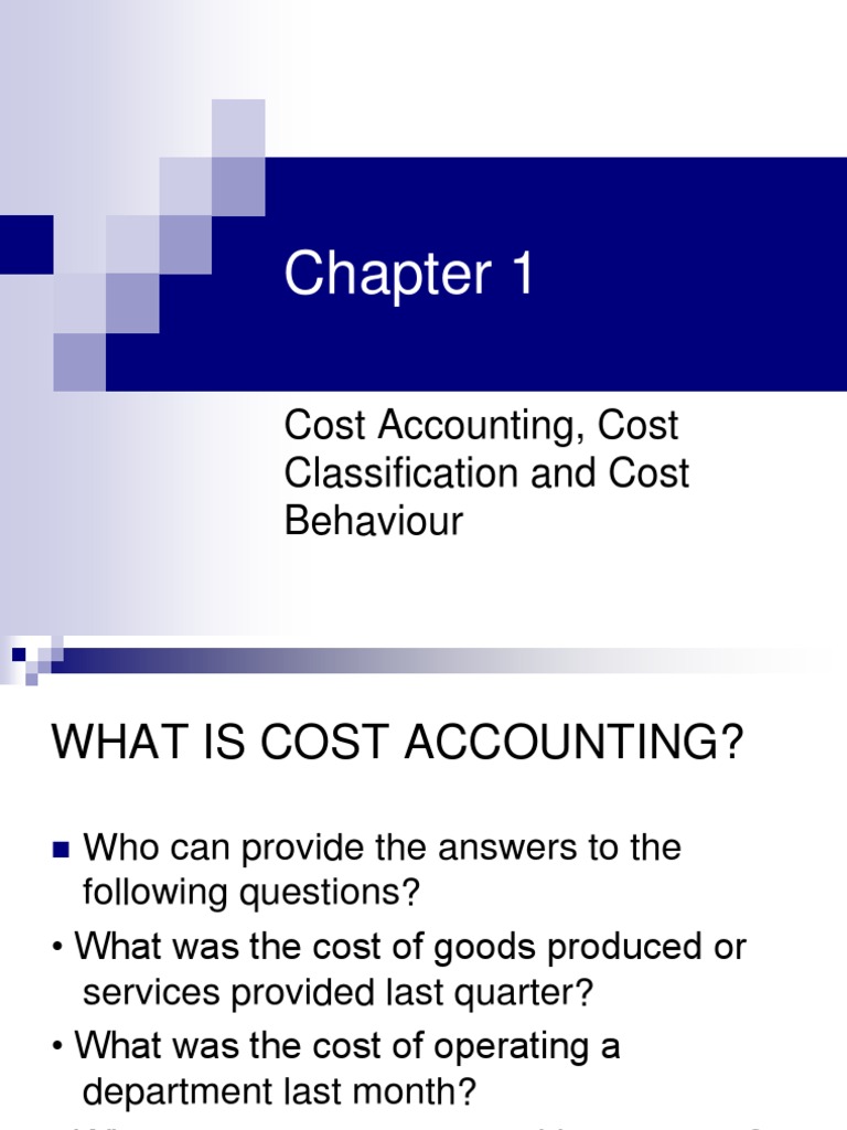 Types of Cost and Classification | Download Free PDF | Cost | Expense