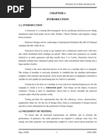 ELCID Generator Testing Overview | PDF | Electric Generator ...