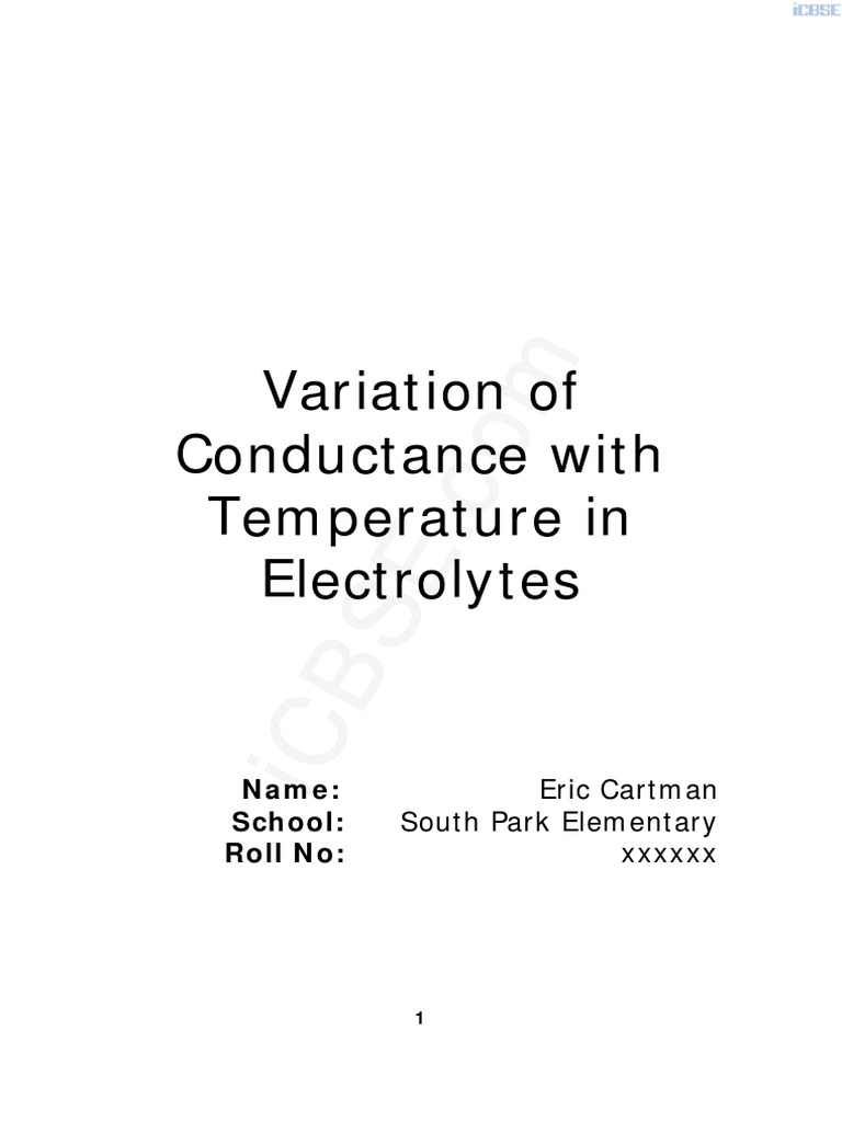 Variation of Conductance | PDF | Electric Current | Electrical ...