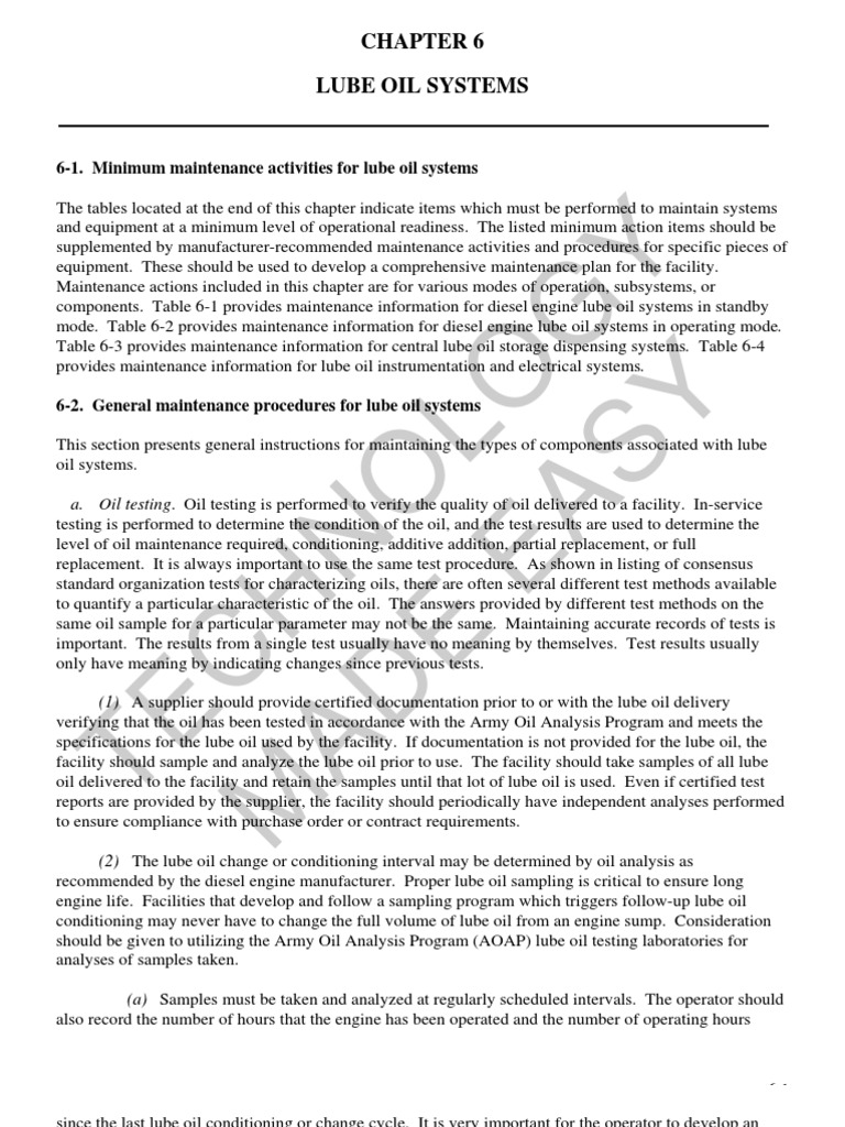 Lube Oil Maintenance Basics | PDF | Bearing (Mechanical) | Car