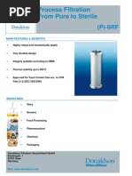 Indufil Seal Gas Filtration System | PDF | Filtration | Valve