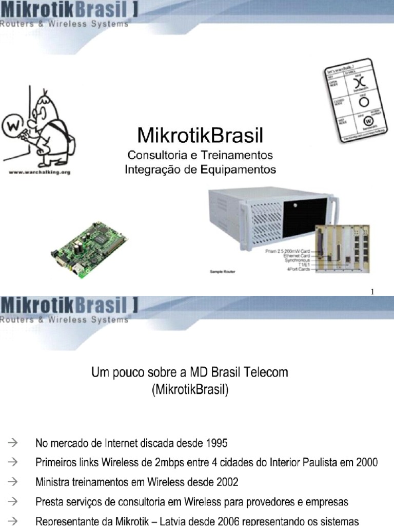 Microtik Brasil | PDF
