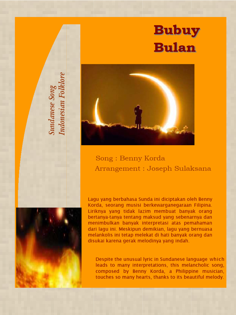 Bubuy Bulan - Joseph Sulaksana PDF | PDF | Singing | Musical Compositions