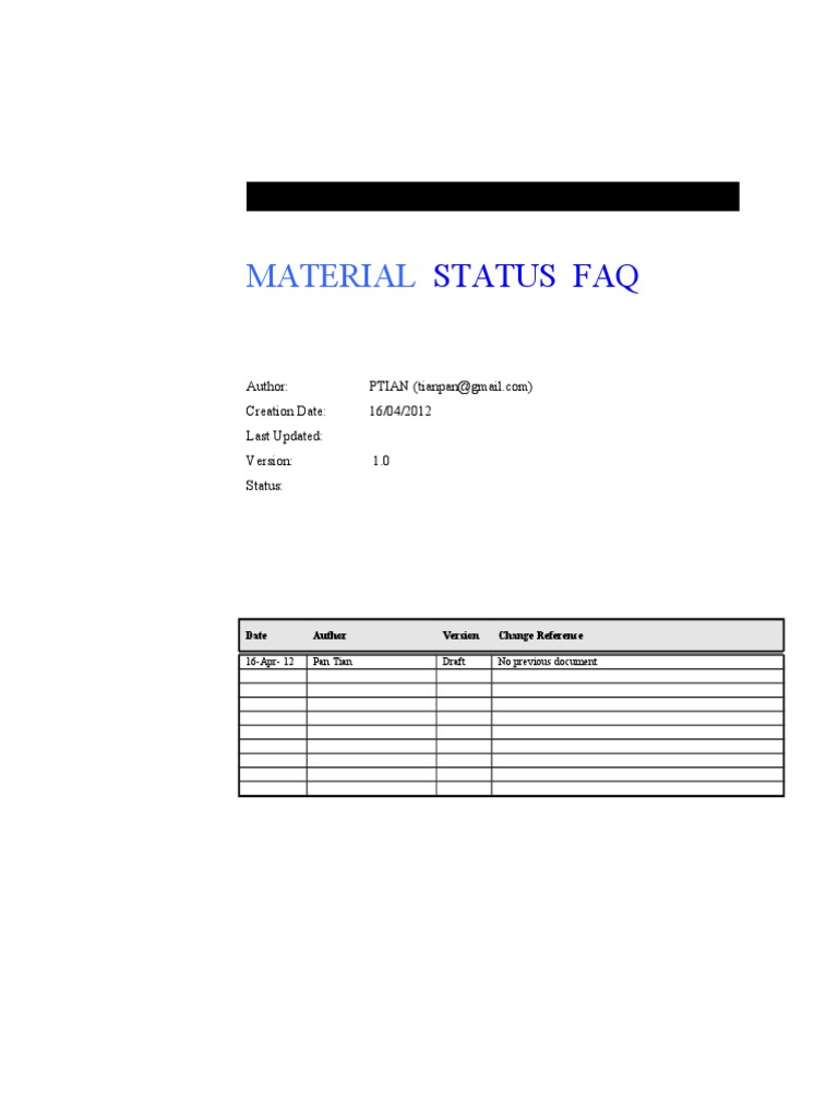 Onhand Material Status Oracle | Sql | Software Engineering
