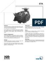KSB ETA Centrifugal Pump Catalogue | PDF | Pump | Engines