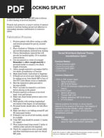 Emra Sportsmedicine Splint Guide PDF | PDF | Thumb | Hand