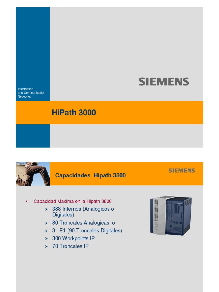 HiPath 3800 Completa | PDF | Windows 2000 | Microsoft Windows