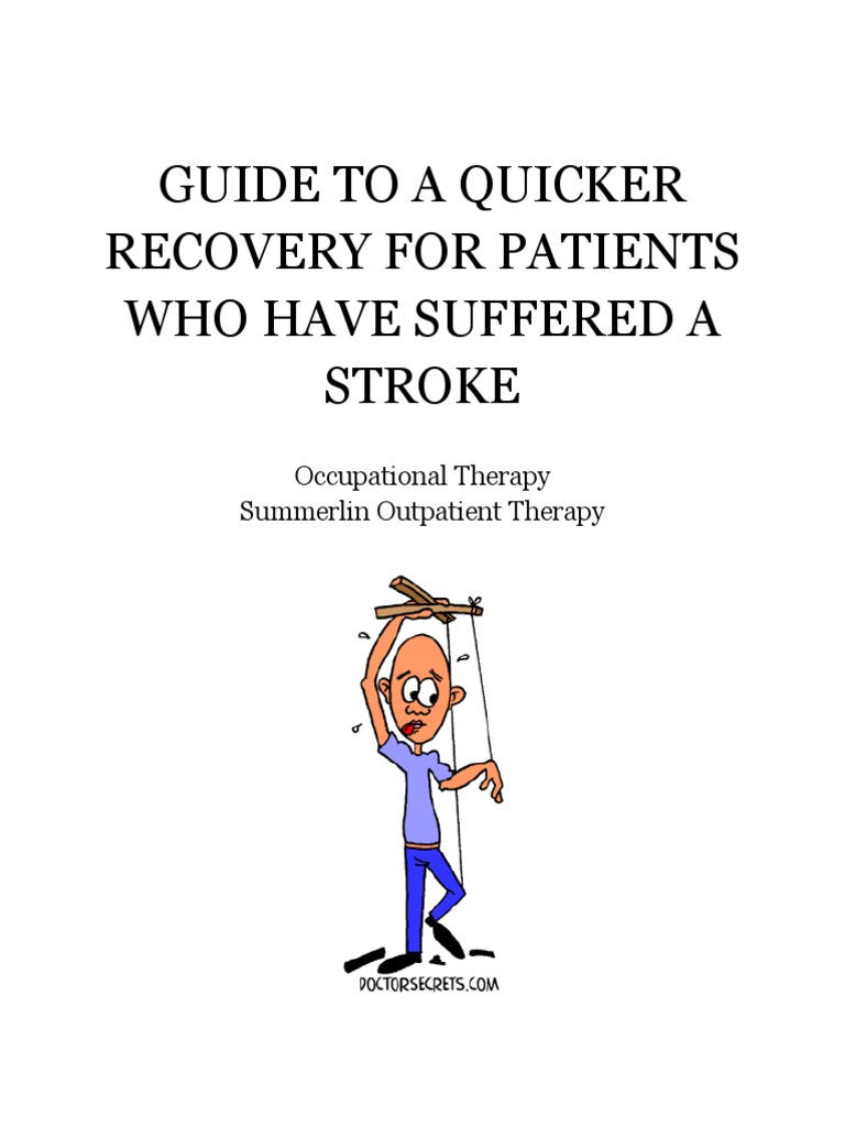 Stroke Pamphlet | PDF | Anatomical Terms Of Motion | Neuron