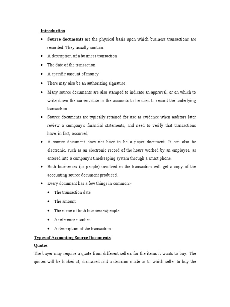 Accounting Source Documents | PDF | Cheque | Invoice