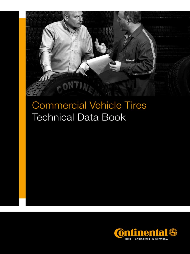 Commercial Vehicle Tires Technical Data Book Continental | PDF | Tire ...