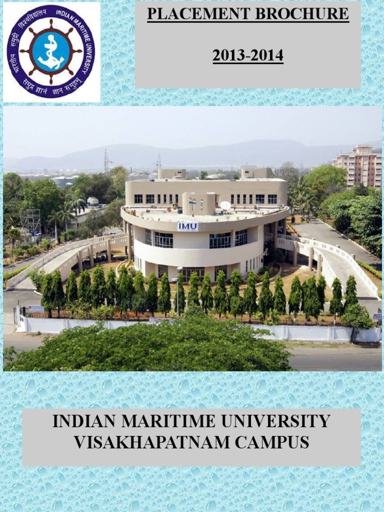IMU Placement Brochure-2013-2014 | PDF | Naval Architecture | Water ...