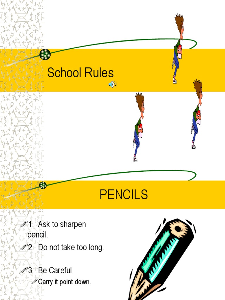 Classroom Rules | PDF | Language Arts & Discipline | Self-Improvement