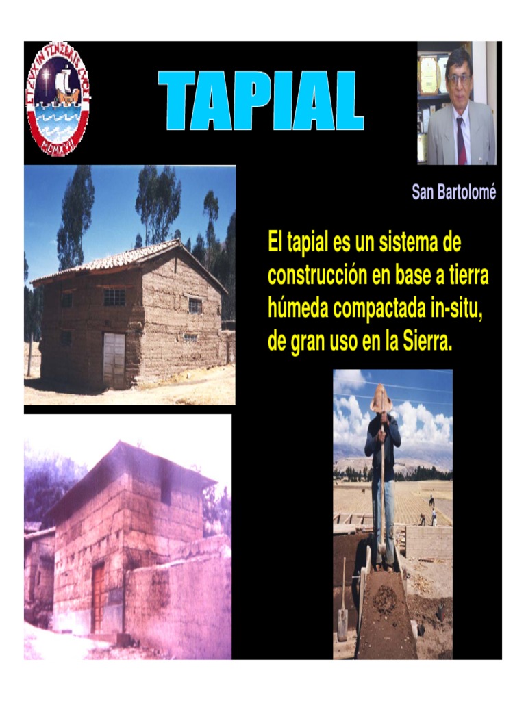 Tapial Reforzado Pucp | PDF | El hombre hace Materiales | Diseño ambiental