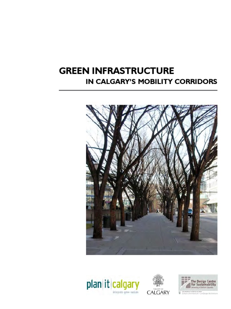 Calgary Green Infrastructure Mobility Corridors Sec | PDF | Green ...