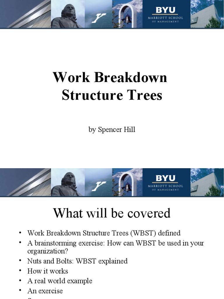Work Breakdown Structure Trees - Spencer Hill | PDF | Business ...