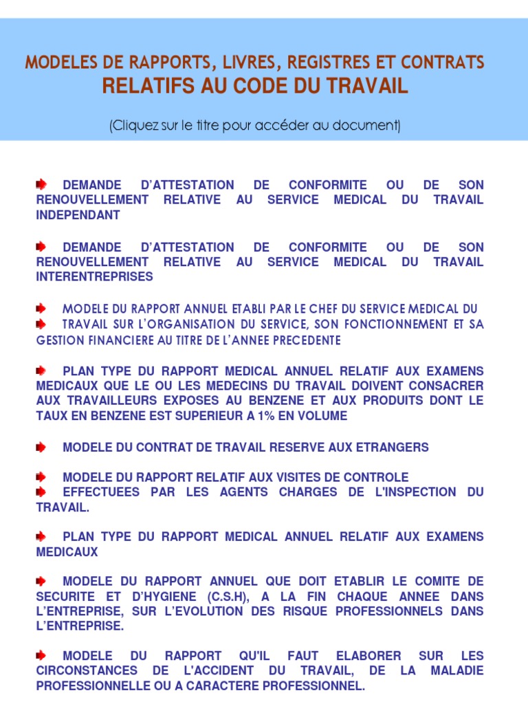 Modeles de Rapports | PDF