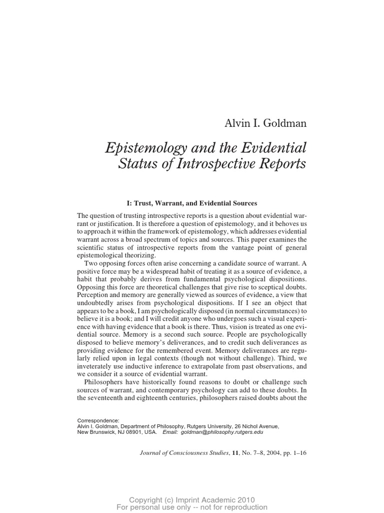 1 PDF | PDF | Theory Of Justification | Epistemology