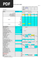 Pump Sizing Spreadsheet | PDF | Pump | Valve