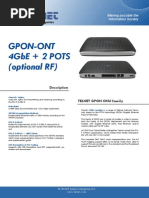 NOKIA G-010G-P: Gpon Ont With 1ge Port | PDF | Computing | Internet ...