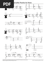 Casey Caterpillar Handwriting Program | PDF | Butterfly | Cognition