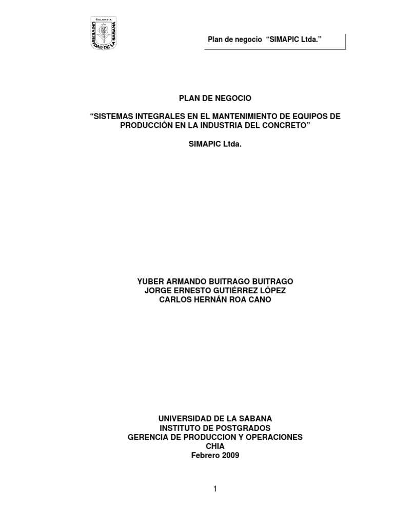 Plan de Mtto para Ollas de Mixer | PDF | Sustentabilidad | Desarrollo sostenible