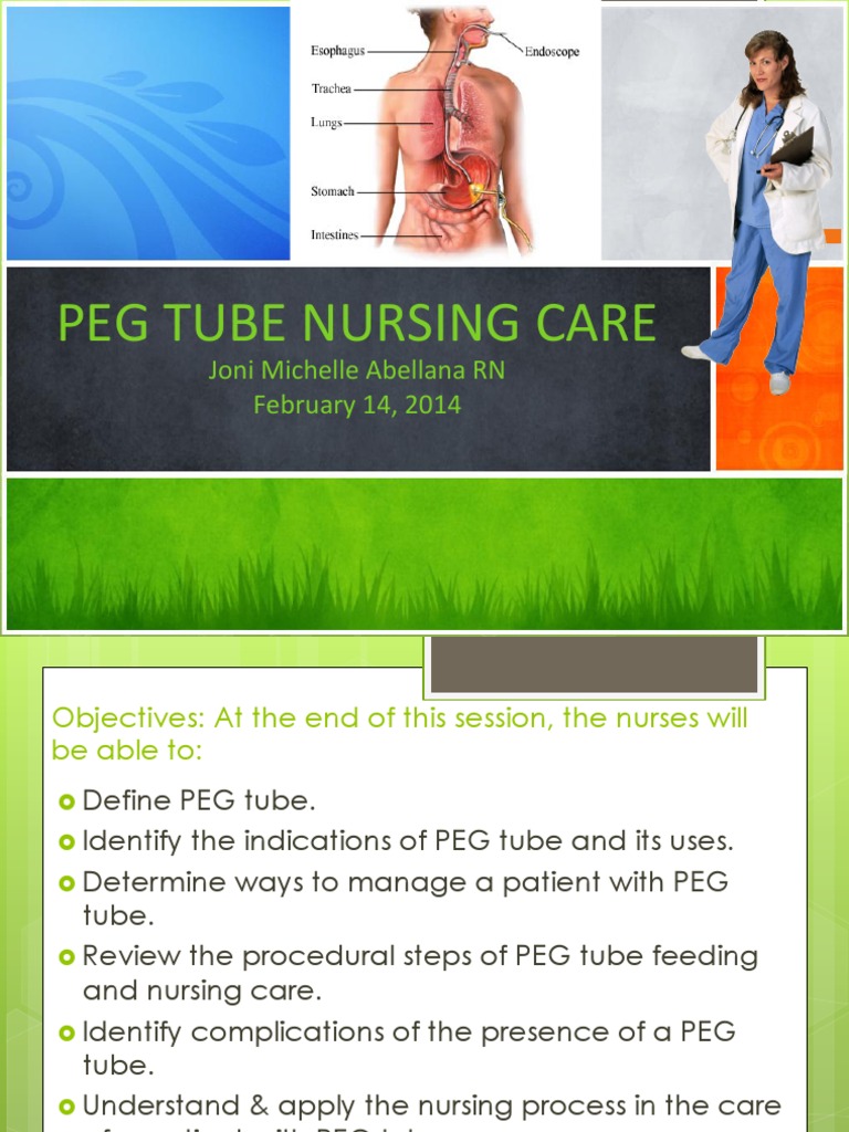 Peg Tube | PDF | Medical Specialties | Gastroenterology
