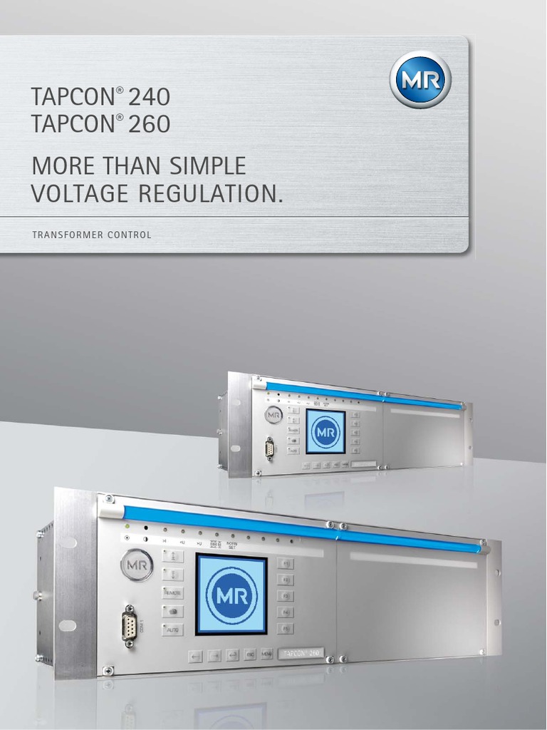 Tapcon Tapcon More Than Simple Voltage Regulation.: Transformer Control ...