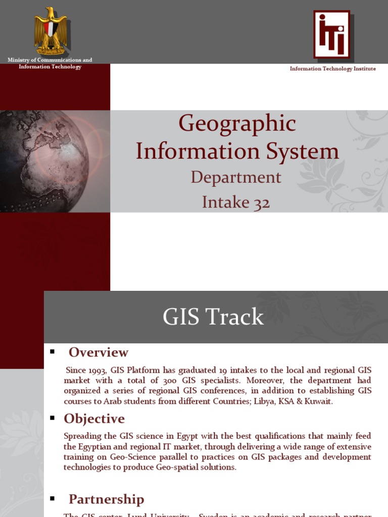 GIS Department Presentation QA2 | PDF | Geographic Information System ...