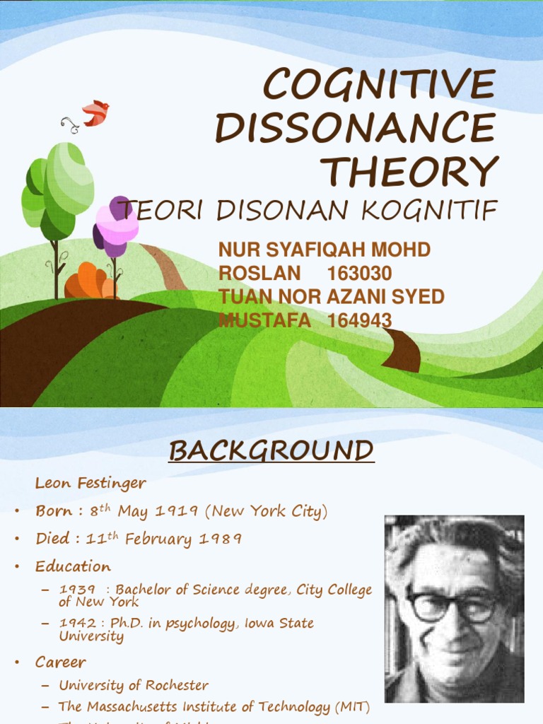 Understanding Festinger's Cognitive Dissonance | PDF | Attitude ...