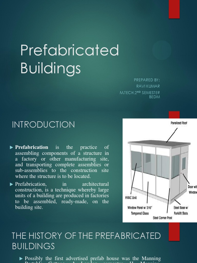 Prefabricated Buildings | PDF | Industries | Building