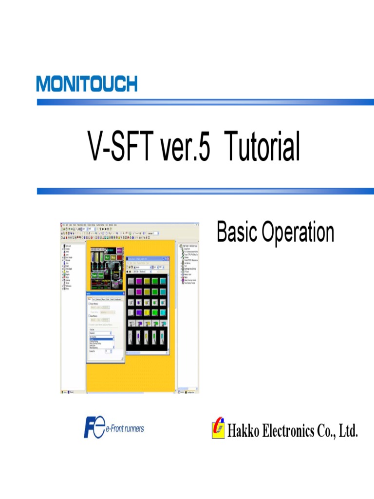 V Sft5 Software Tutorial Eng | PDF | Icon (Computing) | Chart
