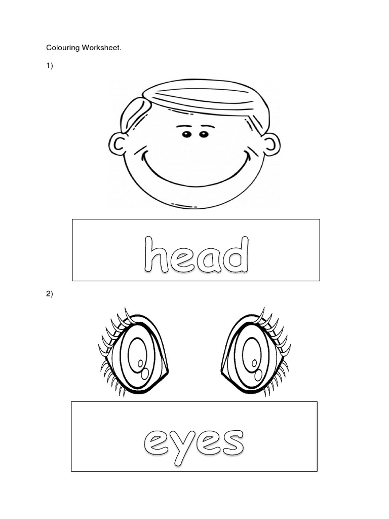 Colouring Worksheet | PDF