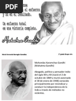 BIOGRAFÍA DE MAHATMA GANDHI | Mahatma Gandhi | Política | Prueba ...