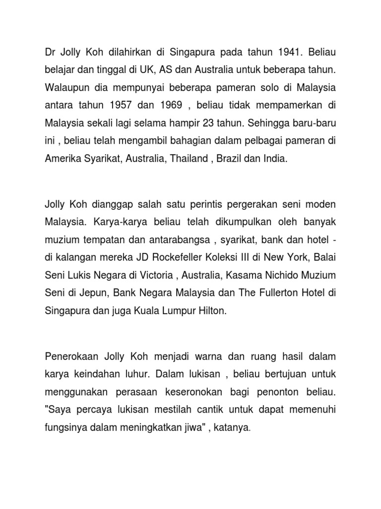 DR Jolly Koh | PDF