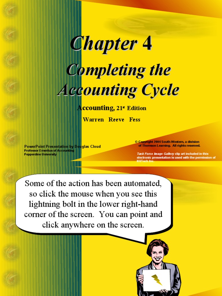 Completing The Accounting Cycle | PDF | Debits And Credits | Expense