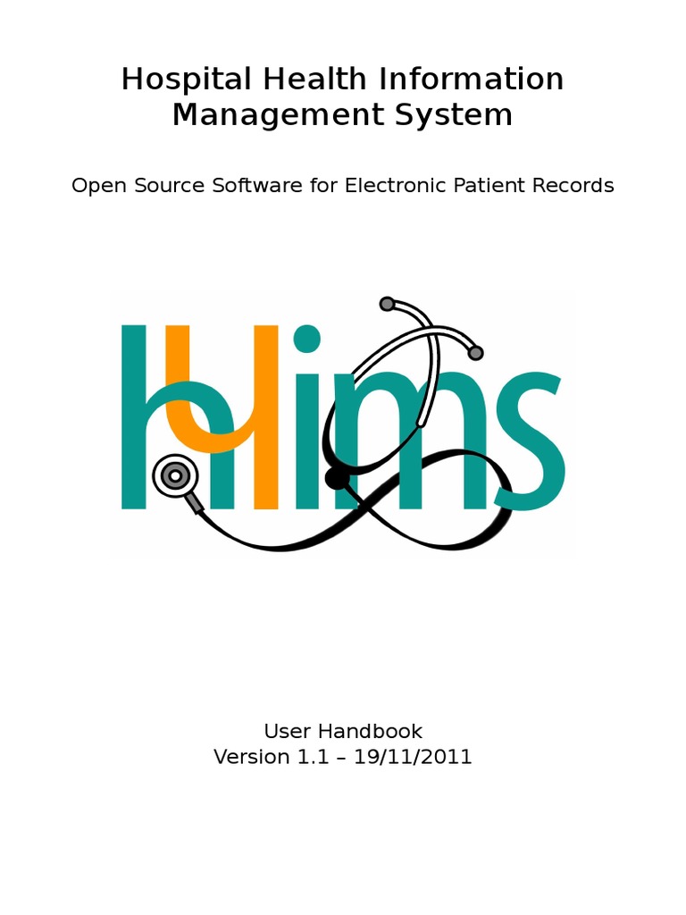HHIMS User Handbook Version 1.1 | PDF
