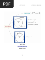 Circular Measure Questions | PDF | Circle | Area