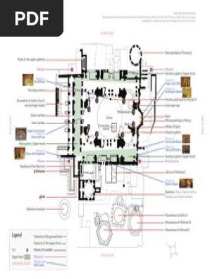 Hagia Sophia Floor Plan Labeled