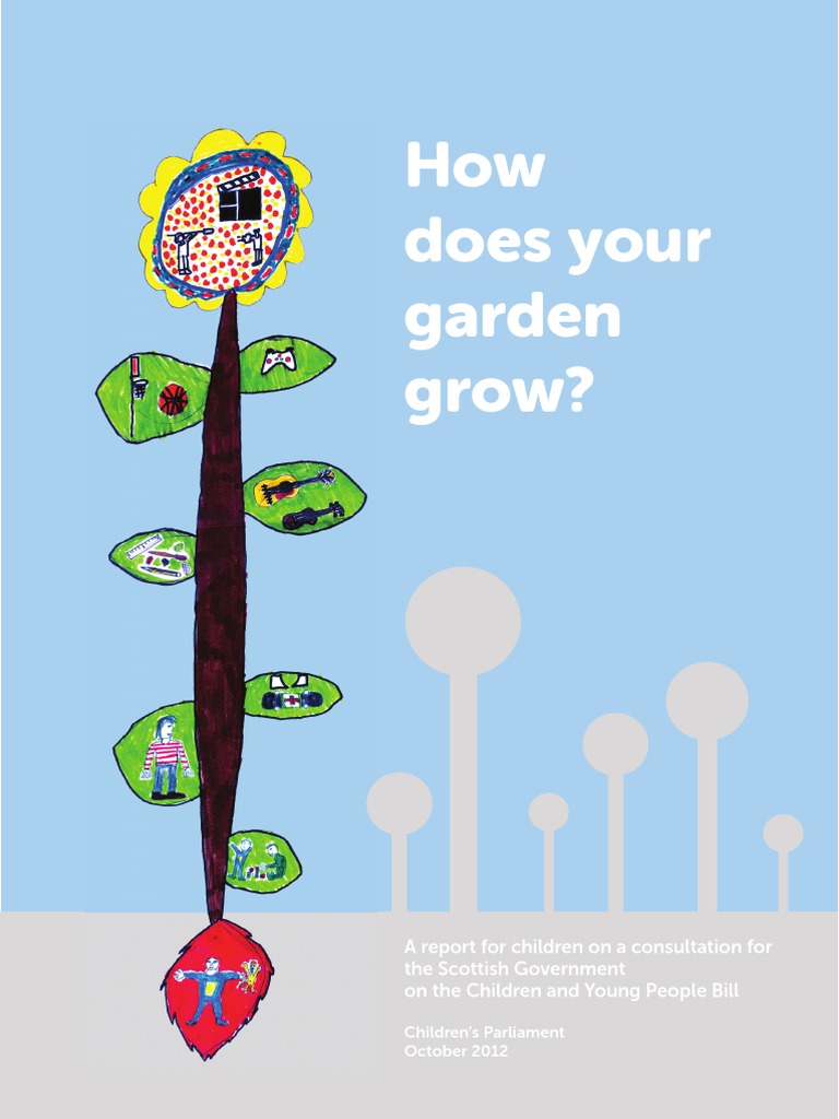 How Does Your Garden Grow | PDF | Caregiver | Children's Rights