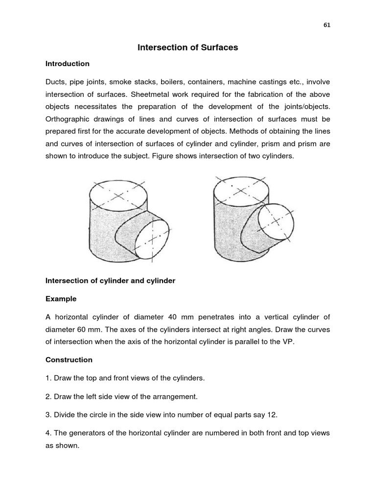 Intersection of Surfaces | Download Free PDF | Cartesian Coordinate ...