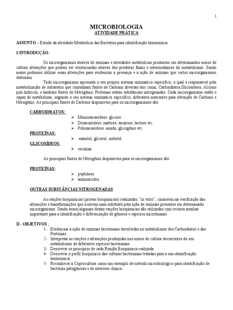 Manual de Microbiologia - Enterobactérias | PDF | Microrganismo ...