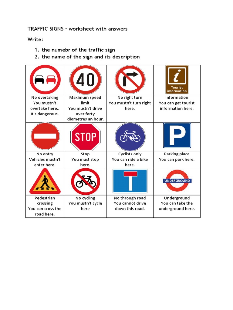DL Traffic Signs1 | PDF