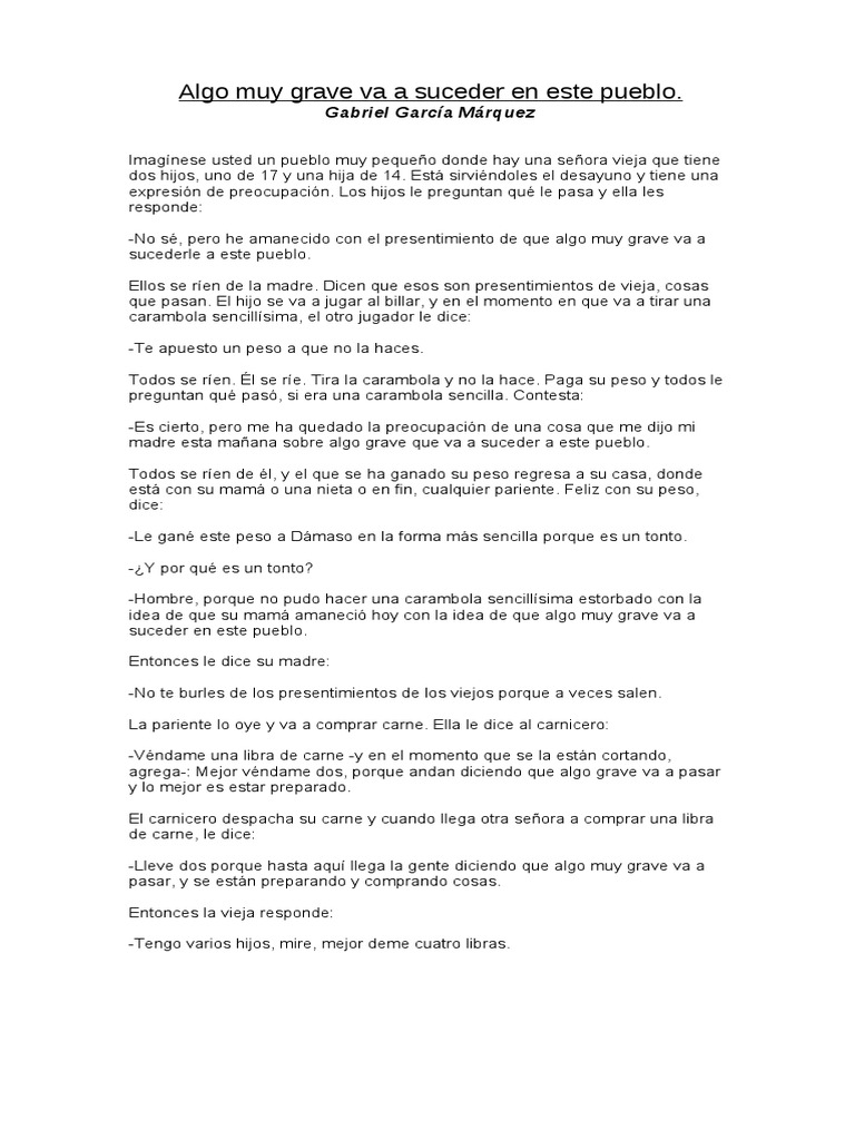 Algo Muy Grave Va a Suceder en Este Pueblo | Ocio