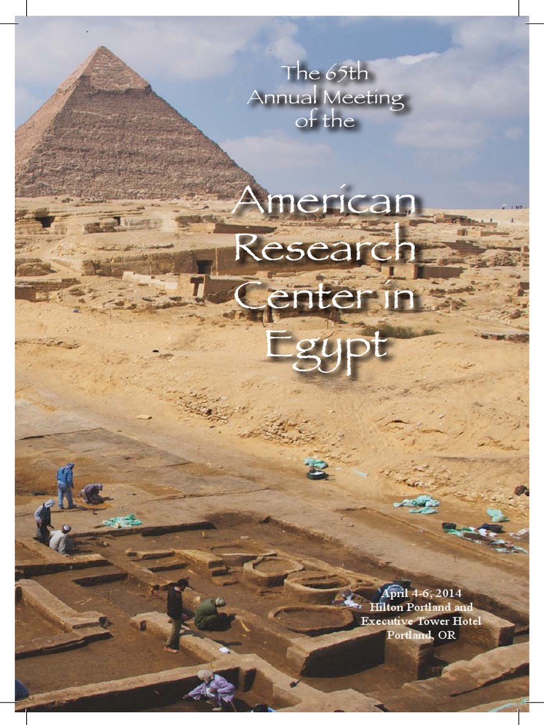 ARCE 2014 Meeting | PDF | Archaeology | Ancient Egypt