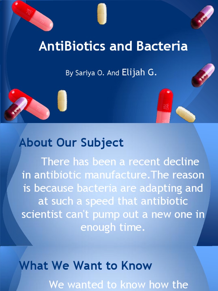 Science Fair | PDF | Antibiotics | Antimicrobial Resistance